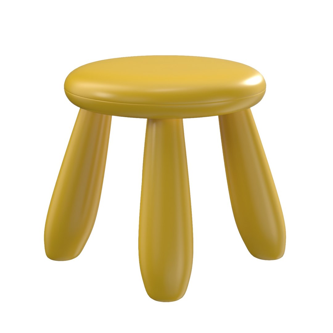 3D Mammut Childrens Stool PBR - TurboSquid 2142938