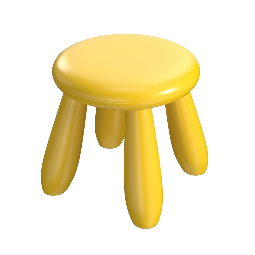 3D Mammut Childrens Stool PBR - TurboSquid 2142938