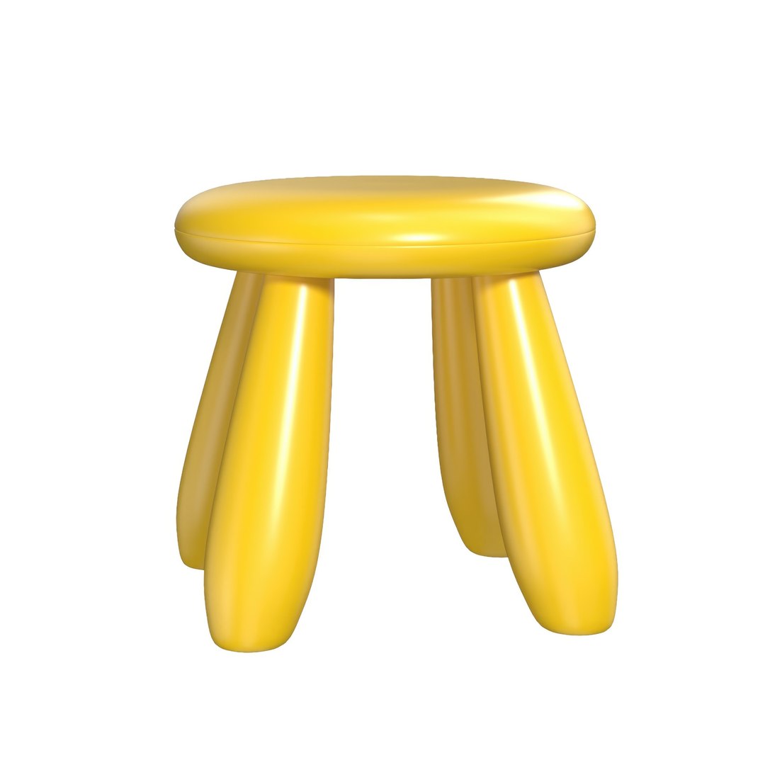 3D Mammut Childrens Stool PBR - TurboSquid 2142938