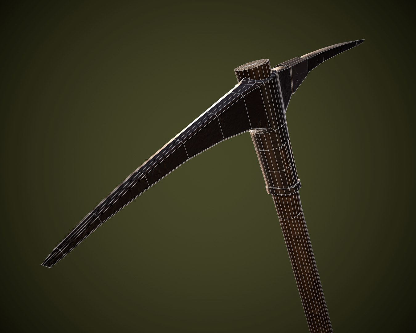 Pickaxe 3d Obj