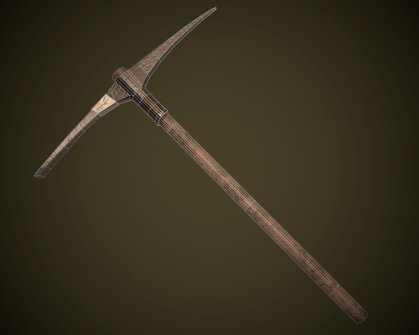 Pickaxe 3d Obj