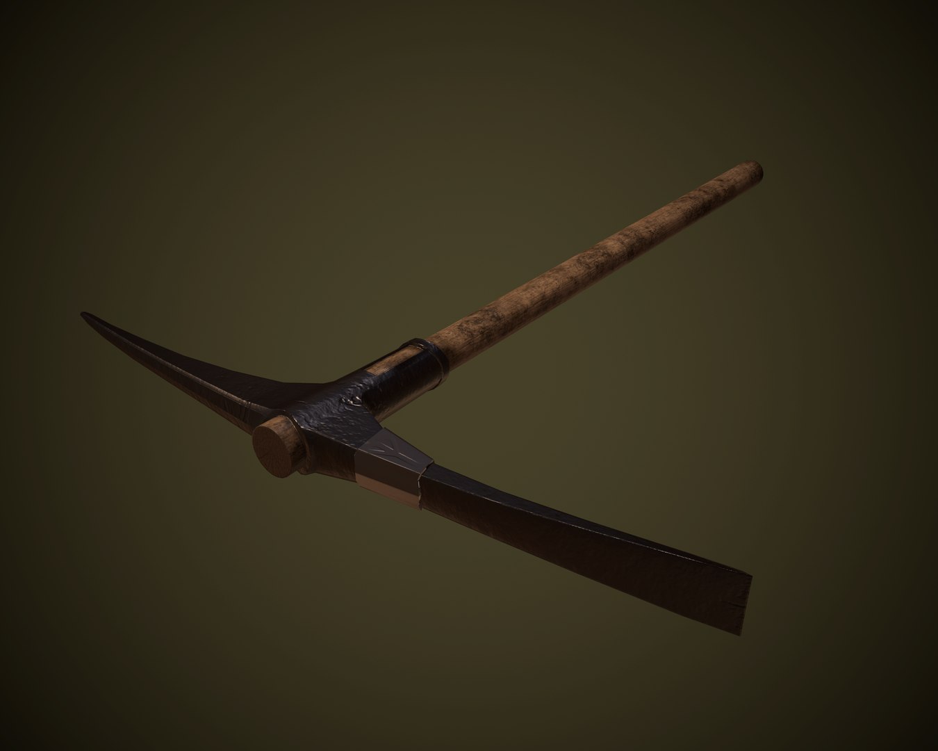 Pickaxe 3d Obj