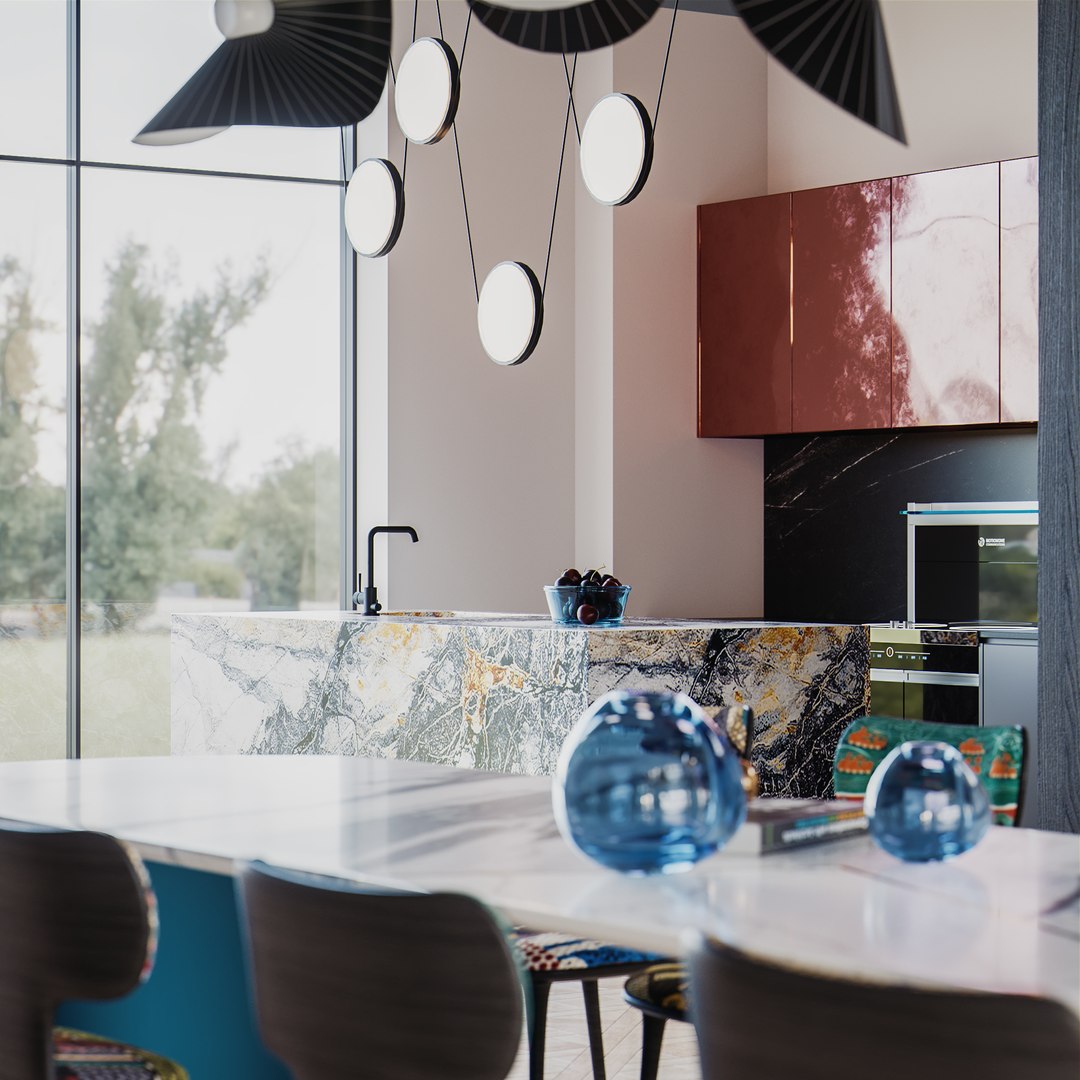 Highly Creative Interior Space Model - TurboSquid 2387131