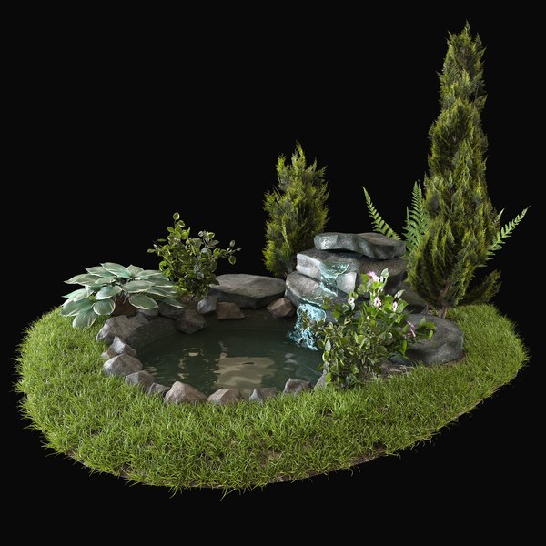 Pond 3D Models for Download | TurboSquid