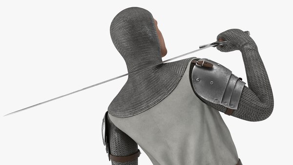 Knight templar walking pose 3D model - TurboSquid 1511645