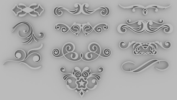 3D Swirls Models | TurboSquid