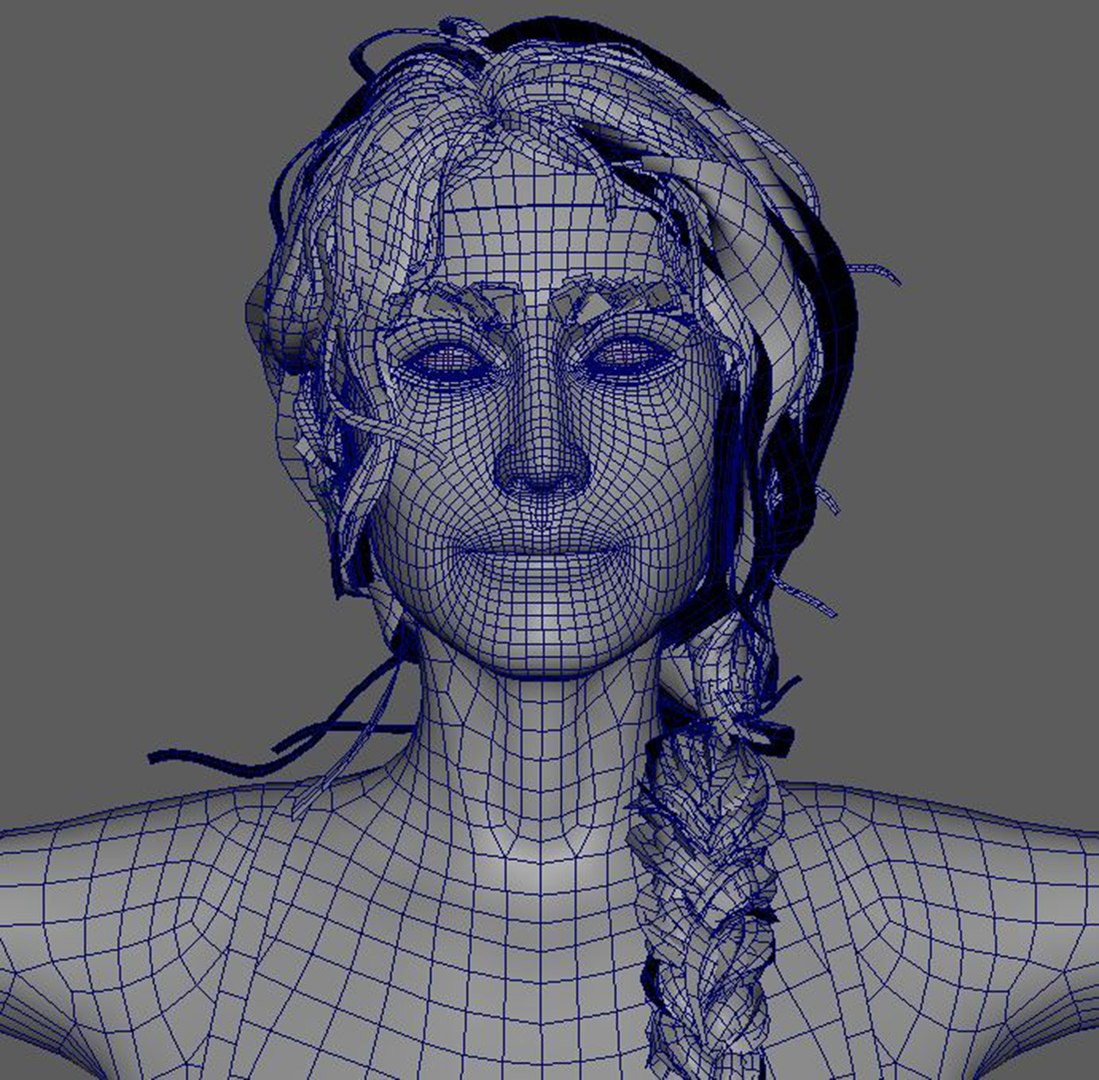 3D Jennifer Connelly Character 3D Model Low-poly - TurboSquid 2302956