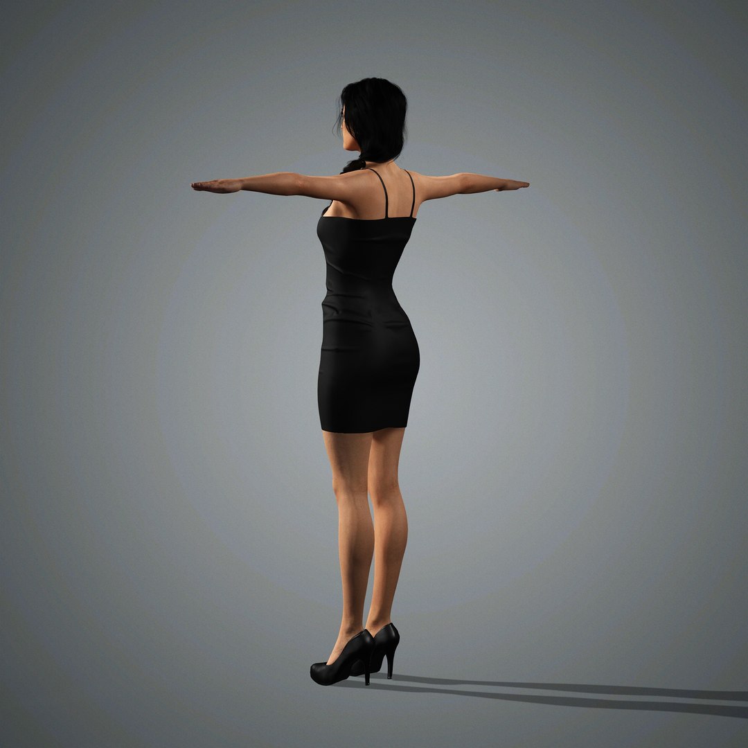 3D Jennifer Connelly Character 3D Model Low-poly - TurboSquid 2302956