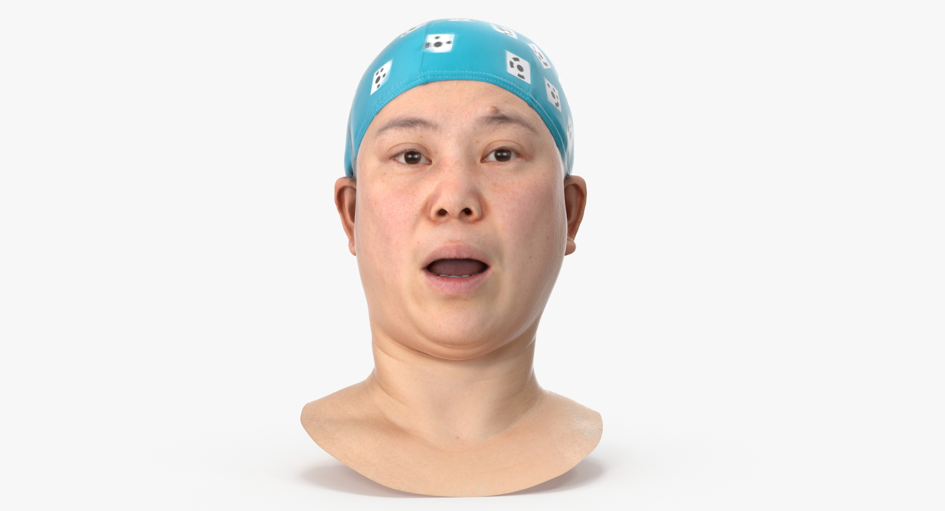 Mei Human Head Jaw Drop AU26 Clean Scan 3D Model - TurboSquid 1747005
