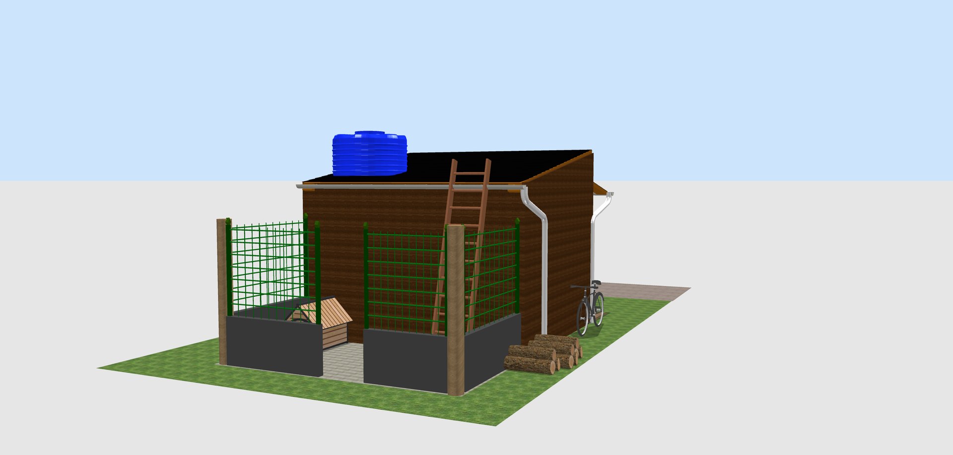 Hovel Hut Wood House Cabana Base Model 3D Model - TurboSquid 1907841