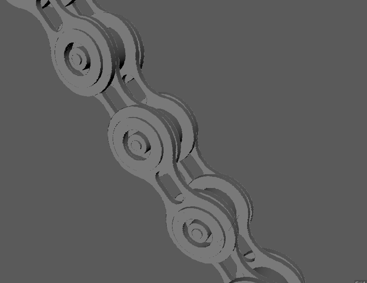 Bike Chain 3d Model