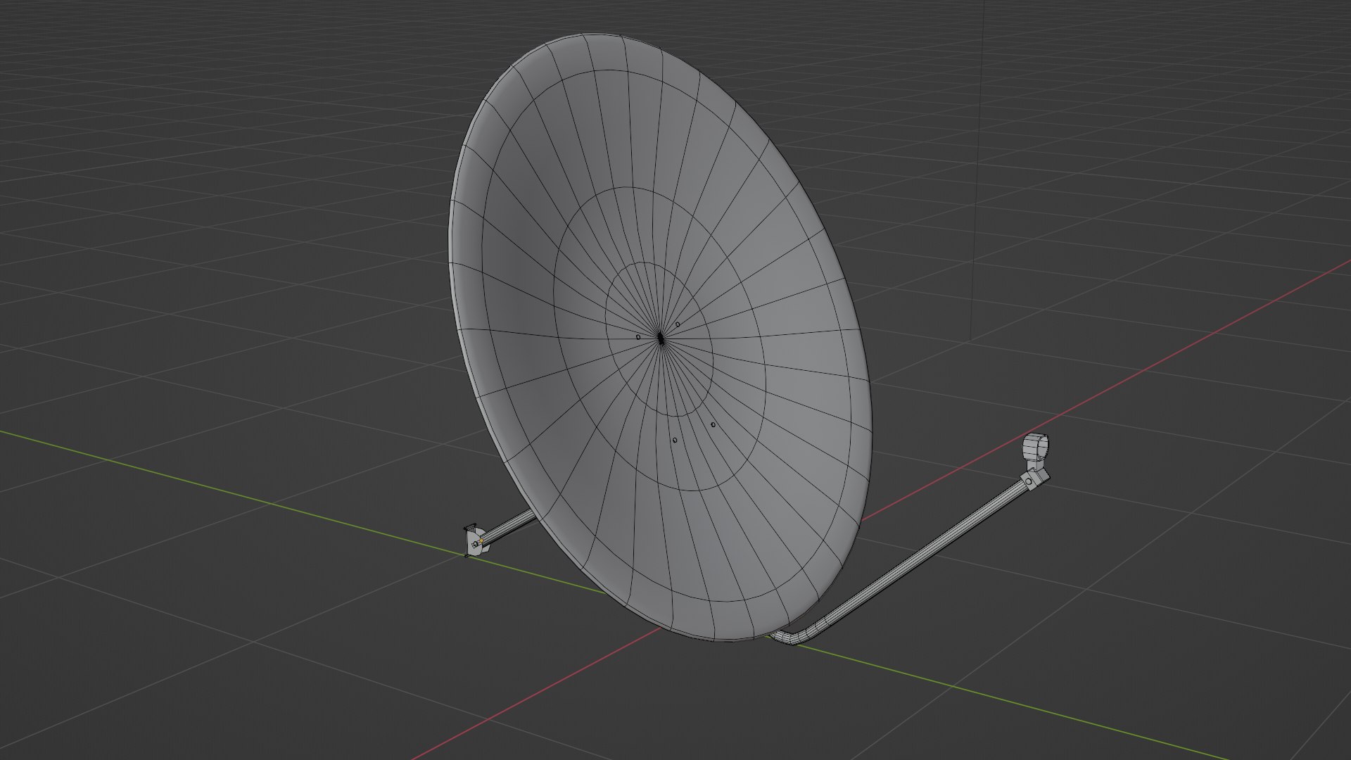 Satellite Dish 3D Model - TurboSquid 1982009