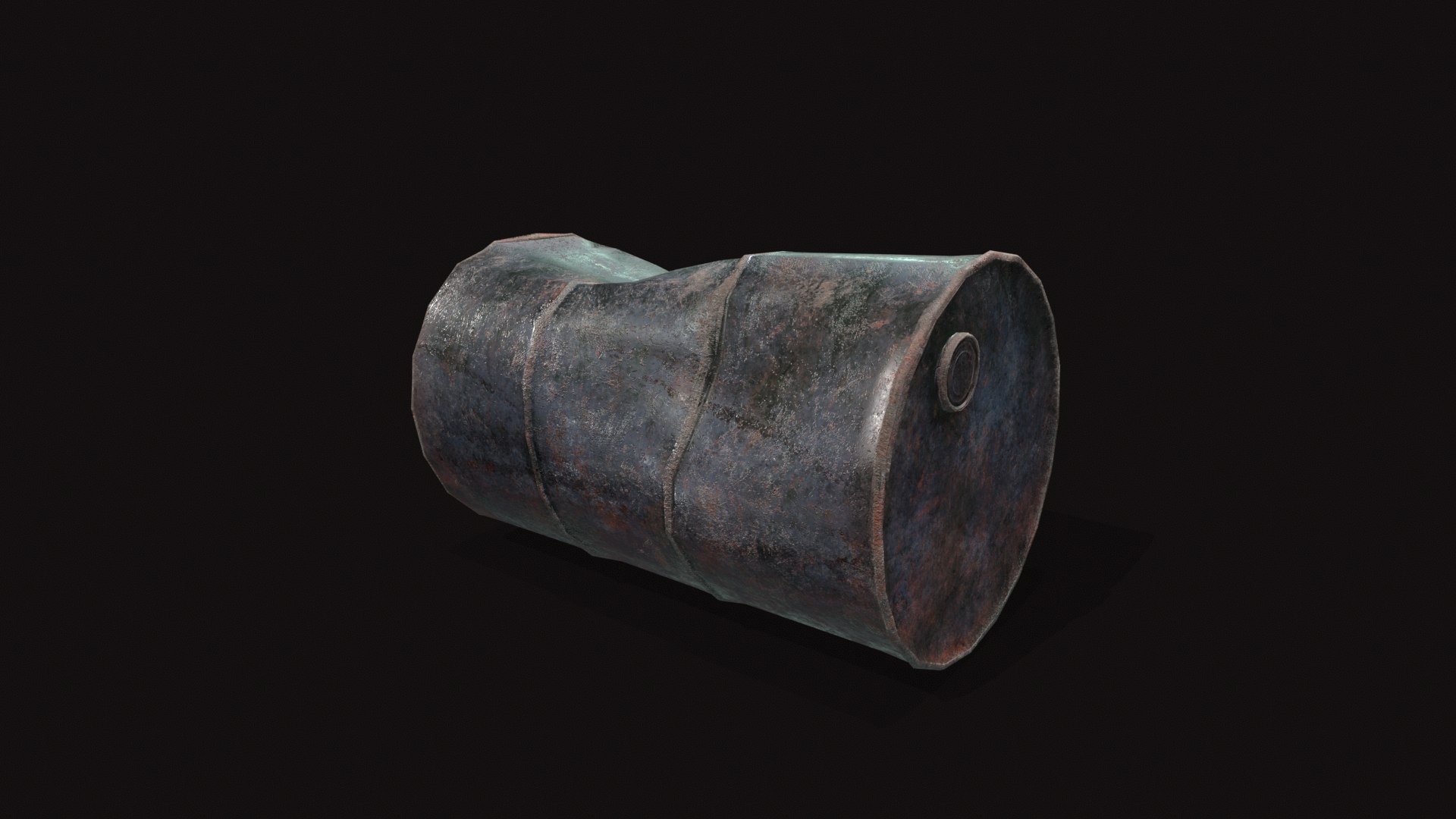 Medieval Metal Barrel 03 3D Model - TurboSquid 2326326