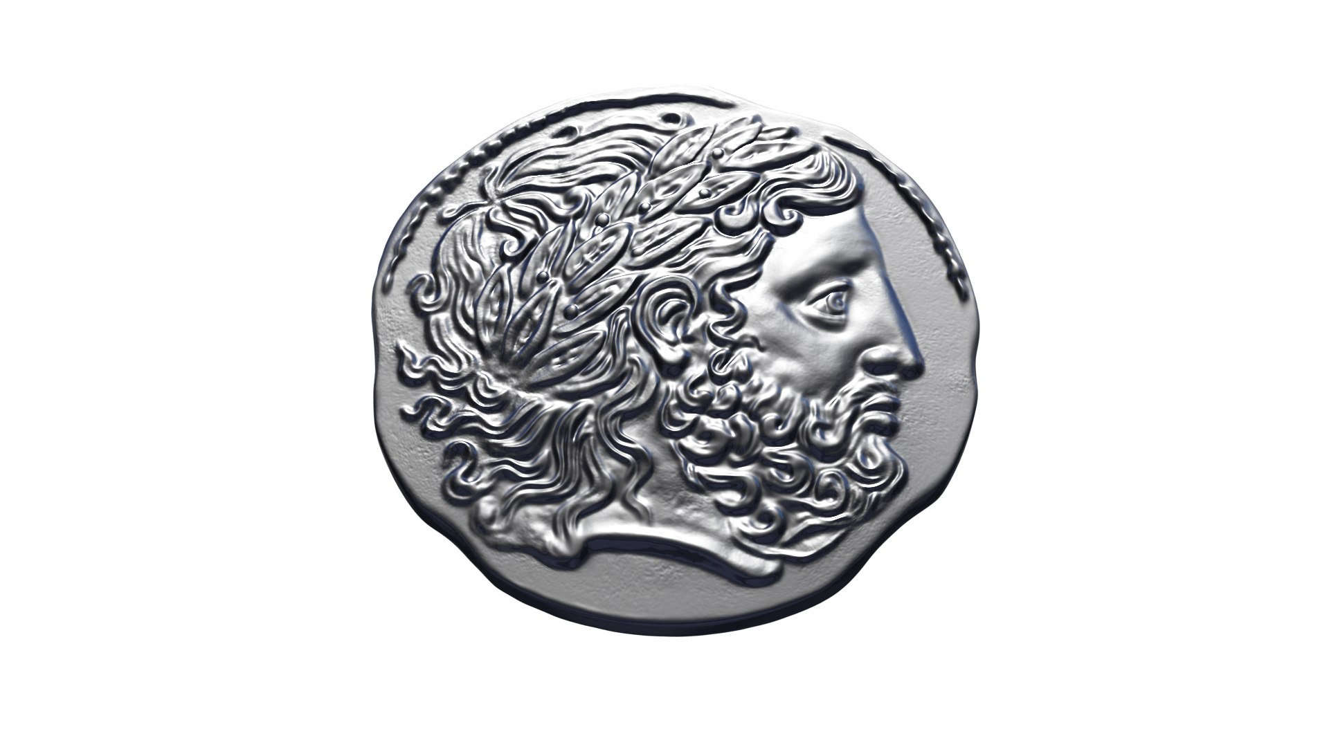 Old Greek Coin 3d Print Model 3D - TurboSquid 1769270
