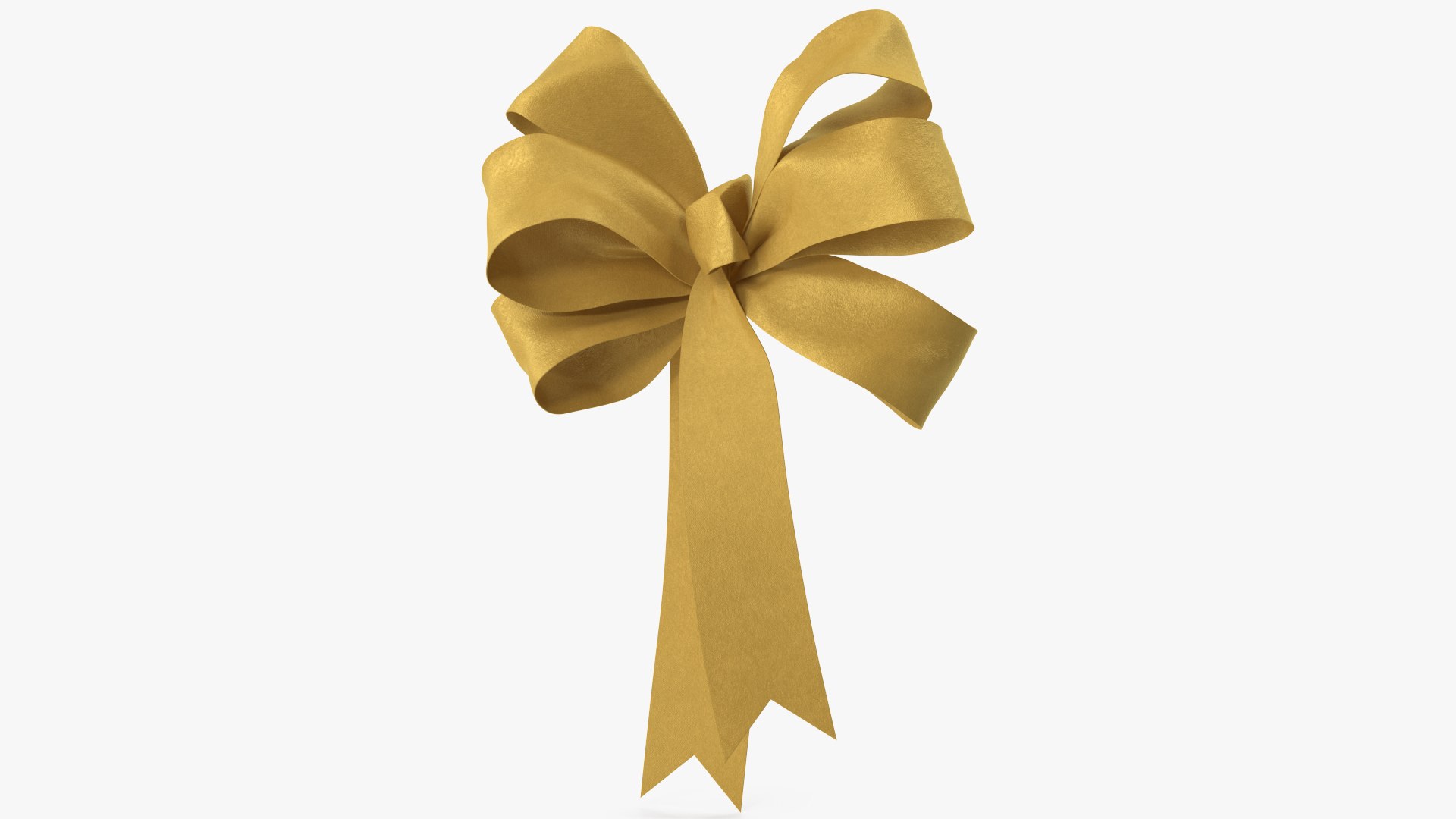 Gold Bow V 2 3D - TurboSquid 1647408