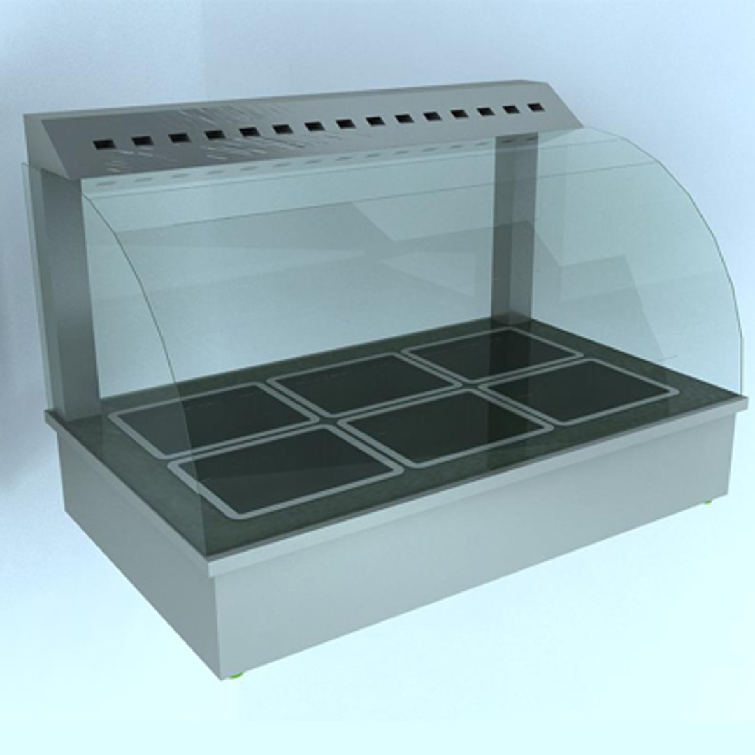 Hot Food Bar Anvil 3d Max