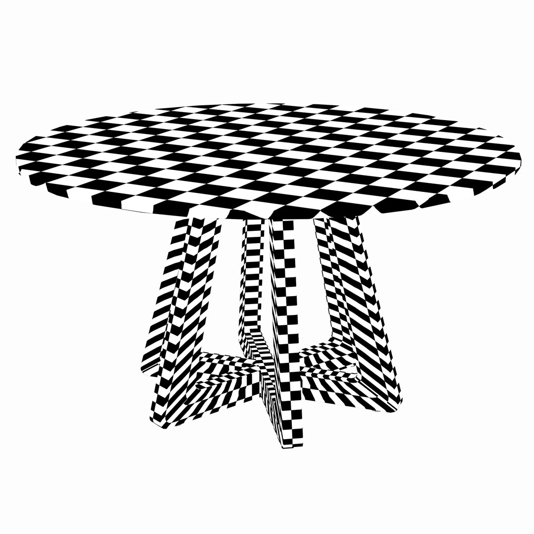 Coco Dining Table Chair 3D Model - TurboSquid 1476742