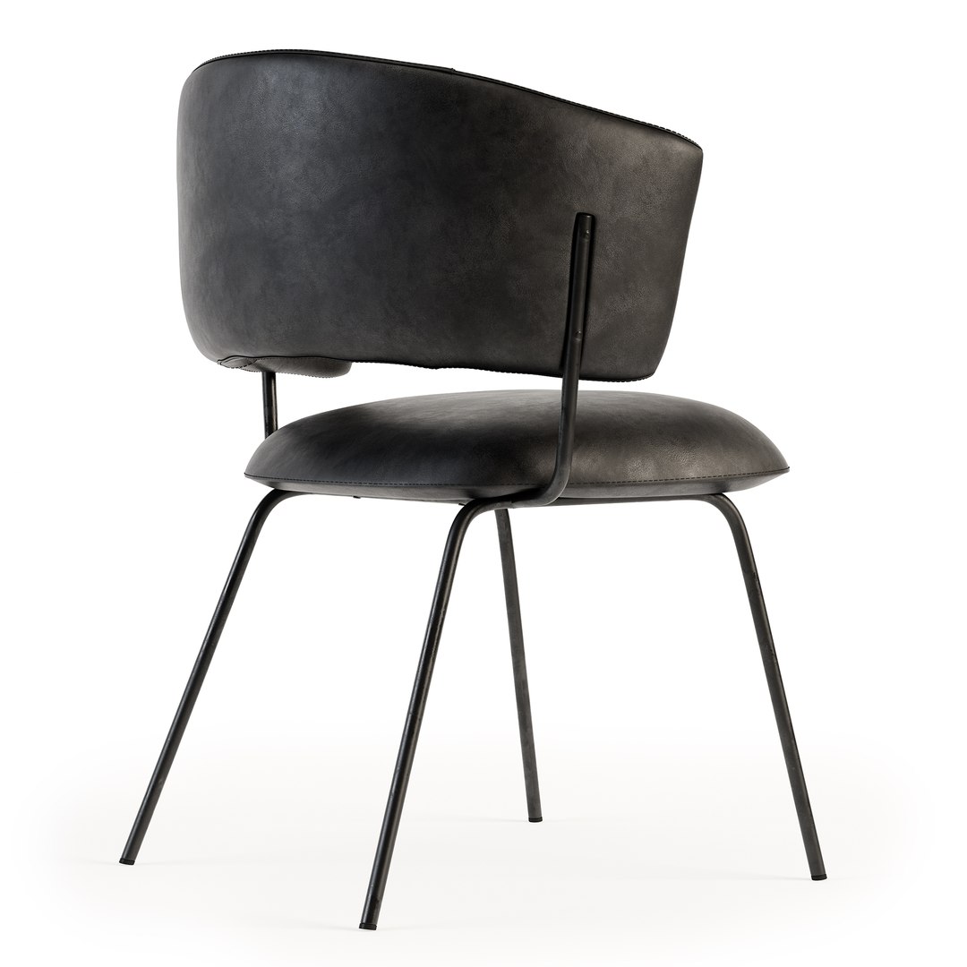 Coco Dining Table Chair 3D Model - TurboSquid 1476742