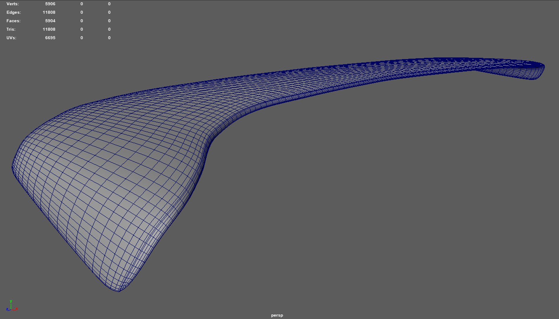 3D Front Bumper Lip Car 01 Model - TurboSquid 2026268