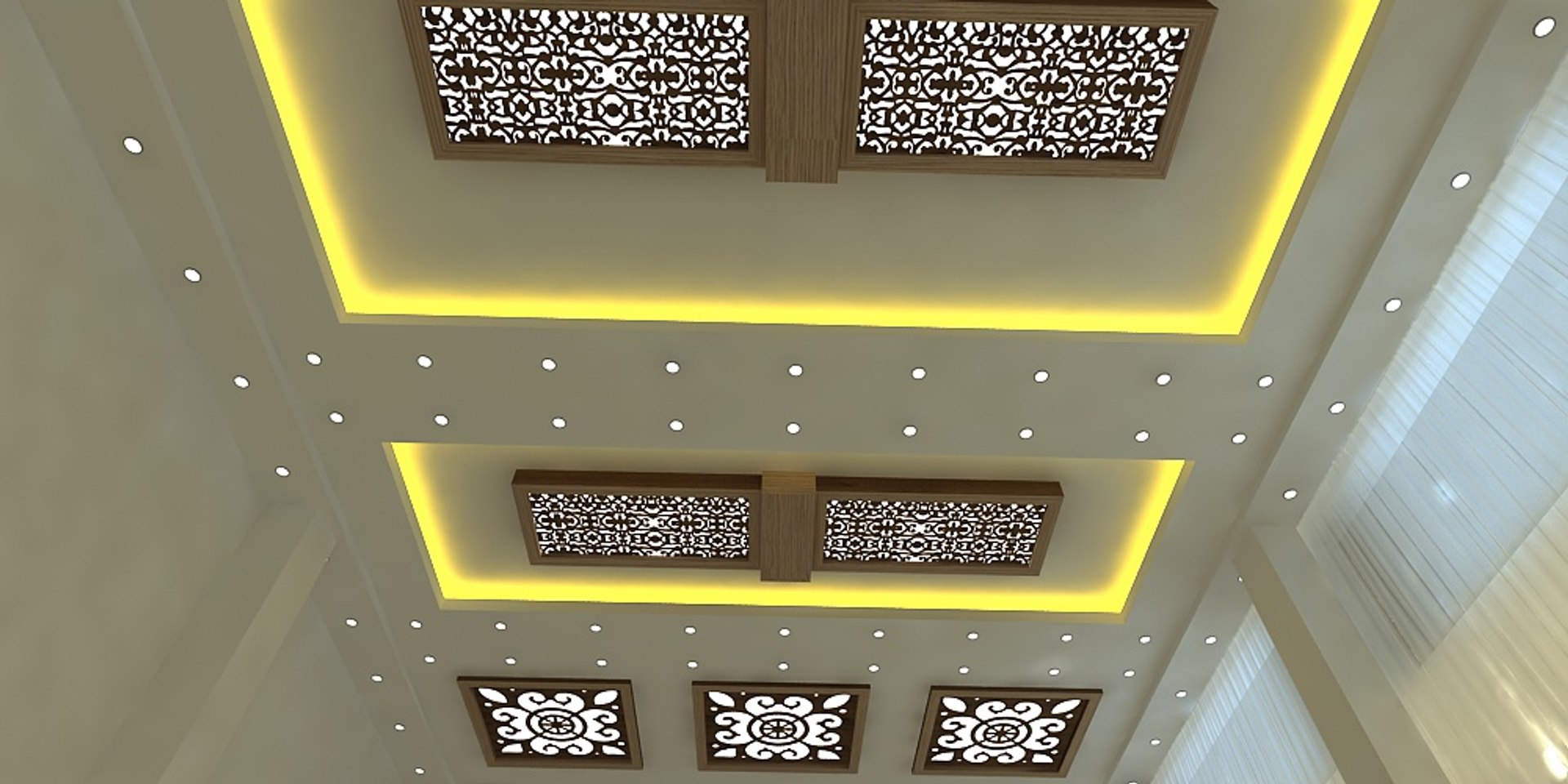 Ceiling Decor 3D Model - TurboSquid 1381530