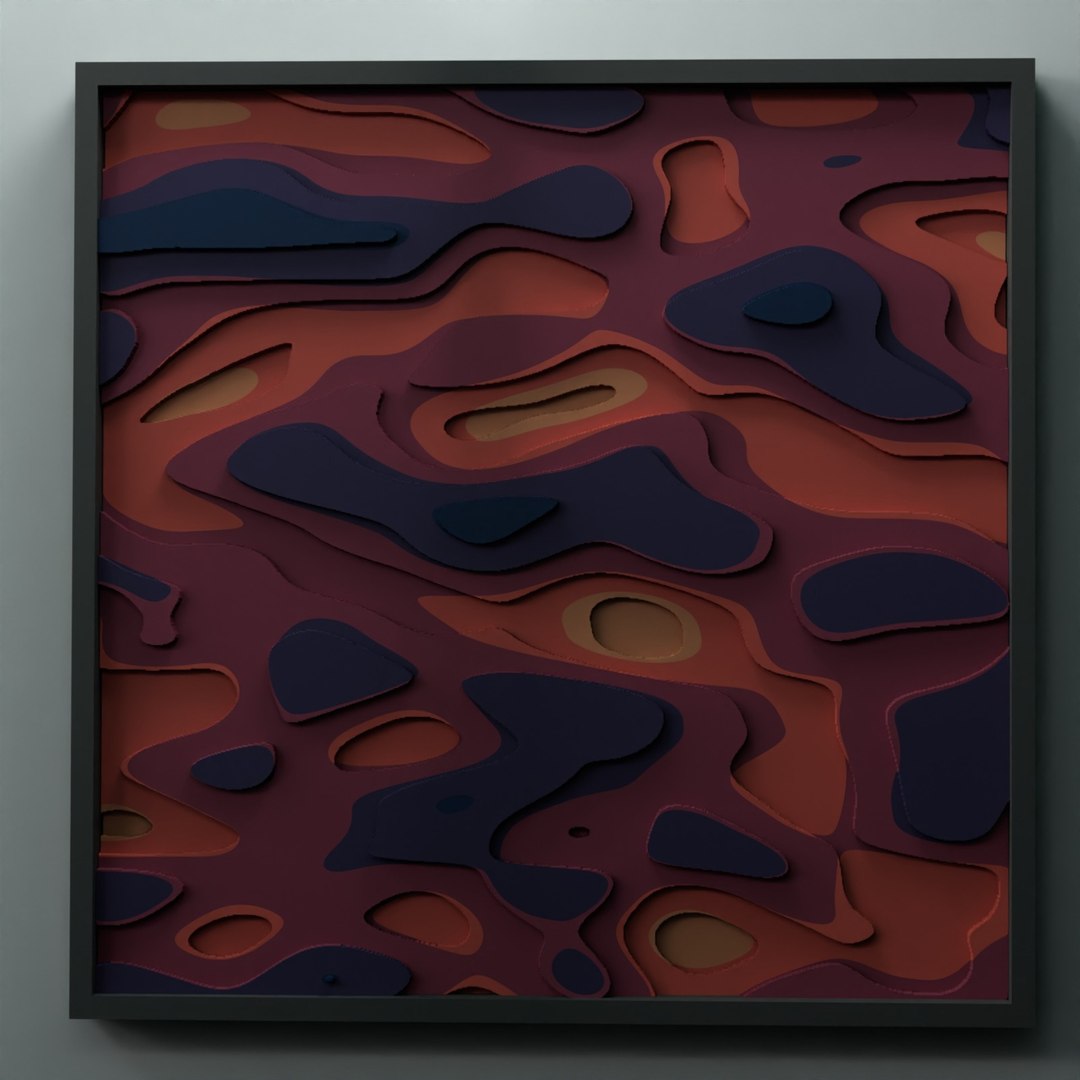 3D Abstract Art Animated 8 - TurboSquid 1843215