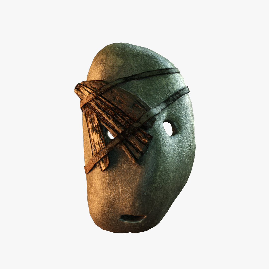3D Stone Mask - TurboSquid 1169034