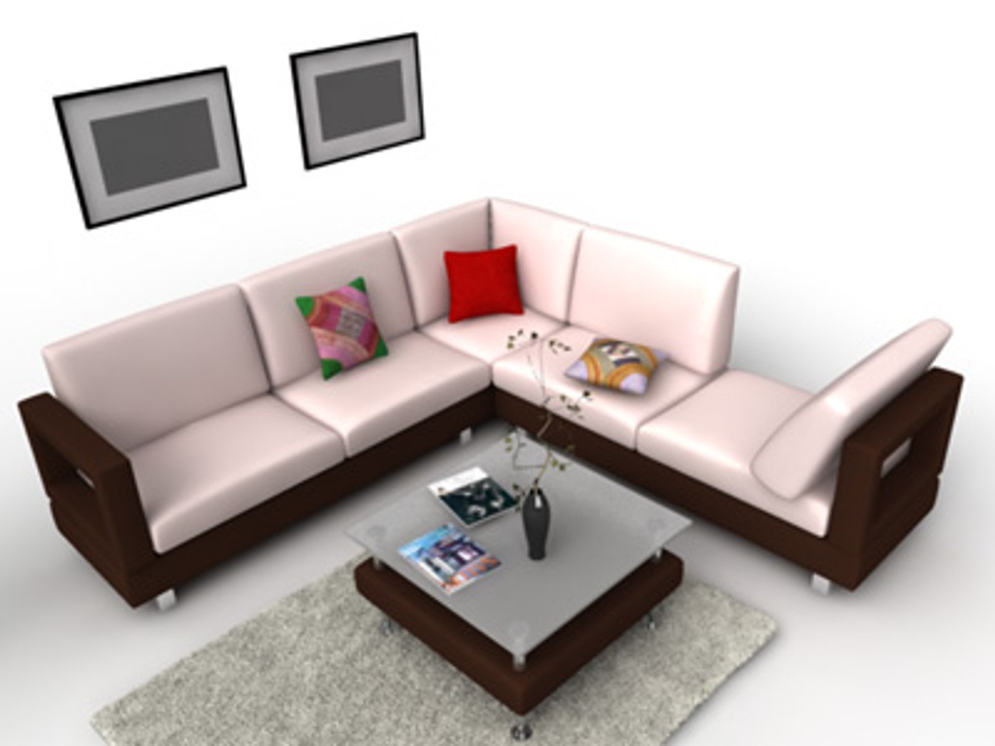 Furniture Set 3d Model