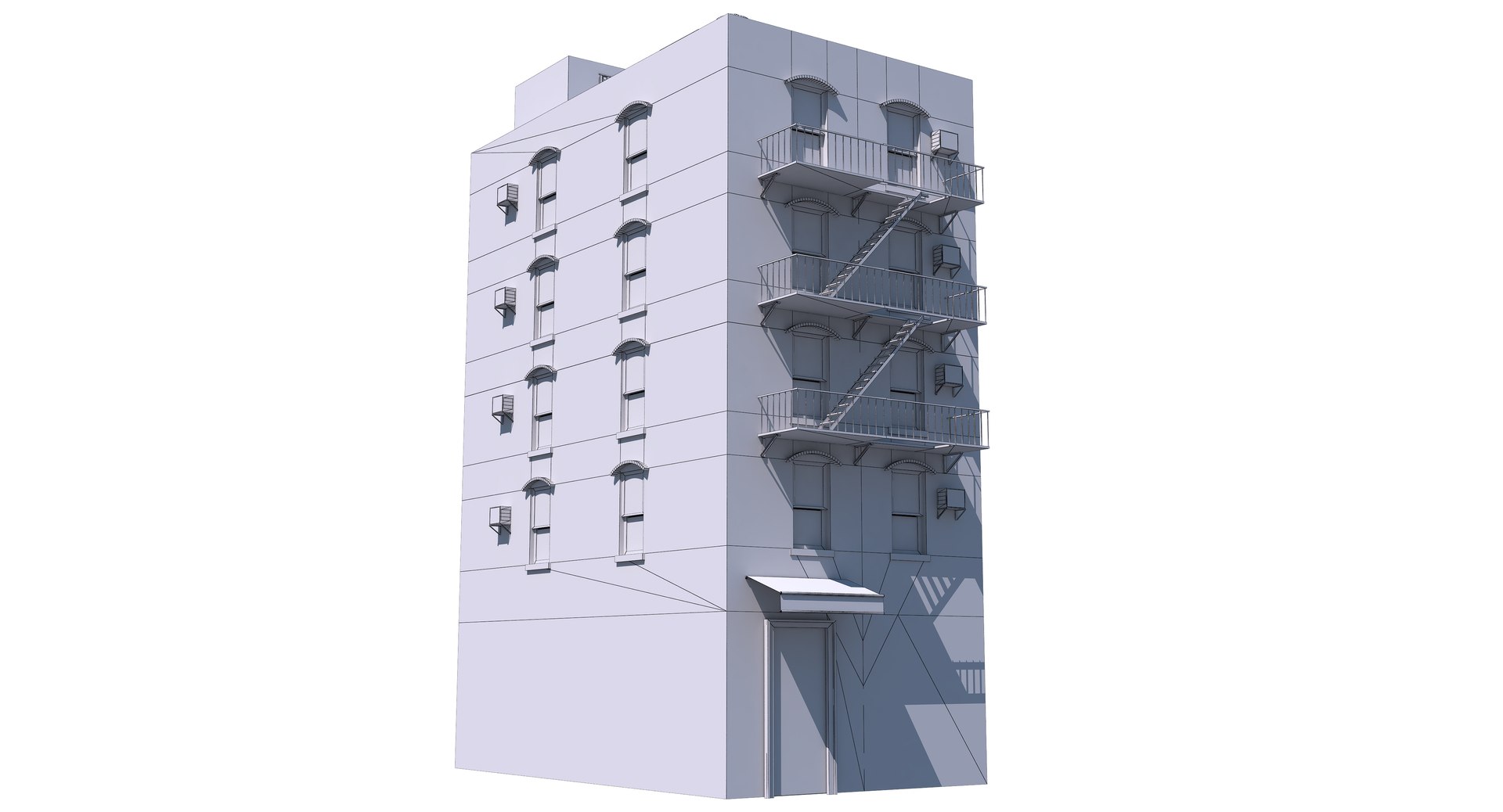 3D Building Architecture Structure - TurboSquid 1360124