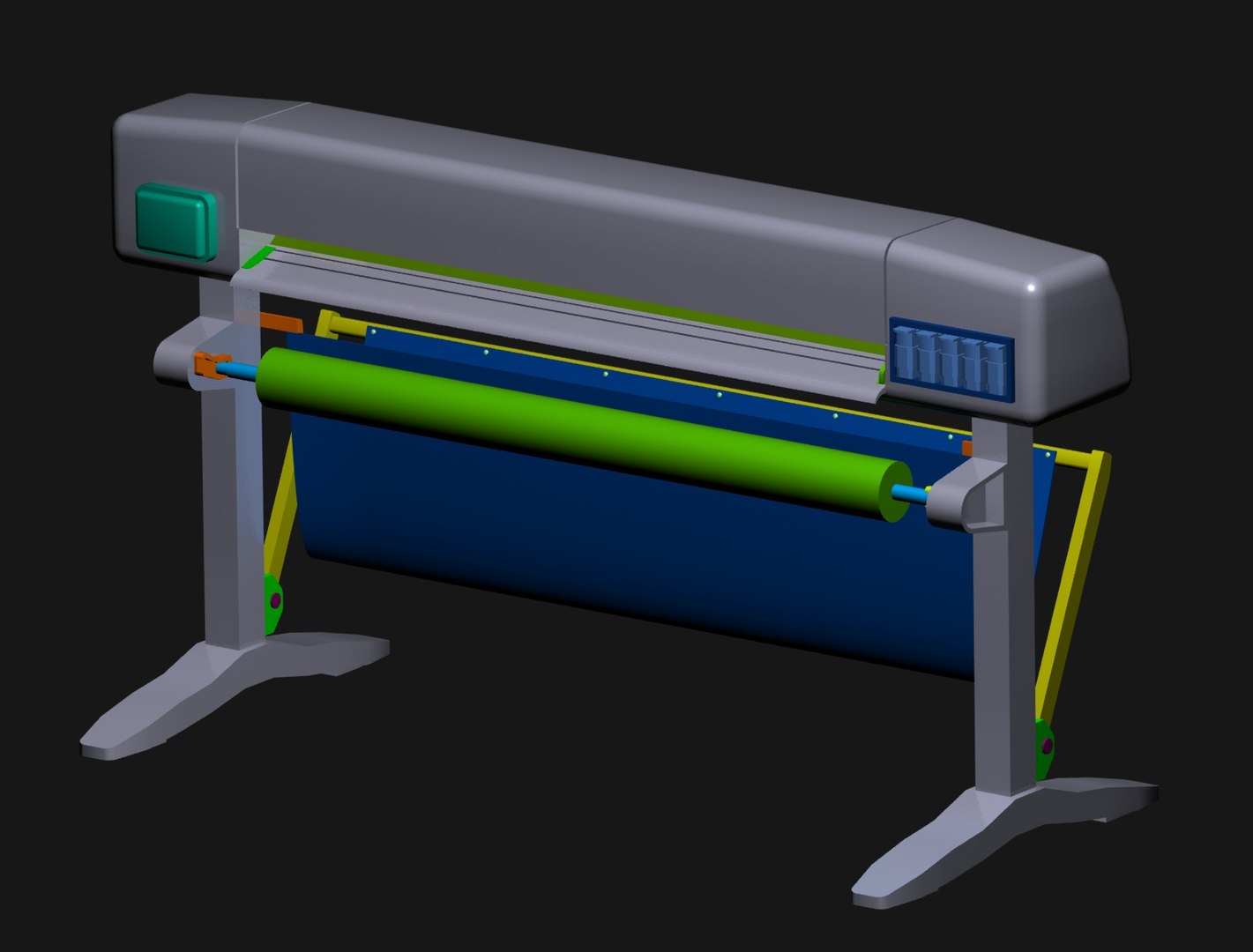 3d Model Inkjet Plotter