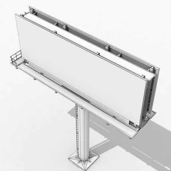 3D large billboard - TurboSquid 1216405