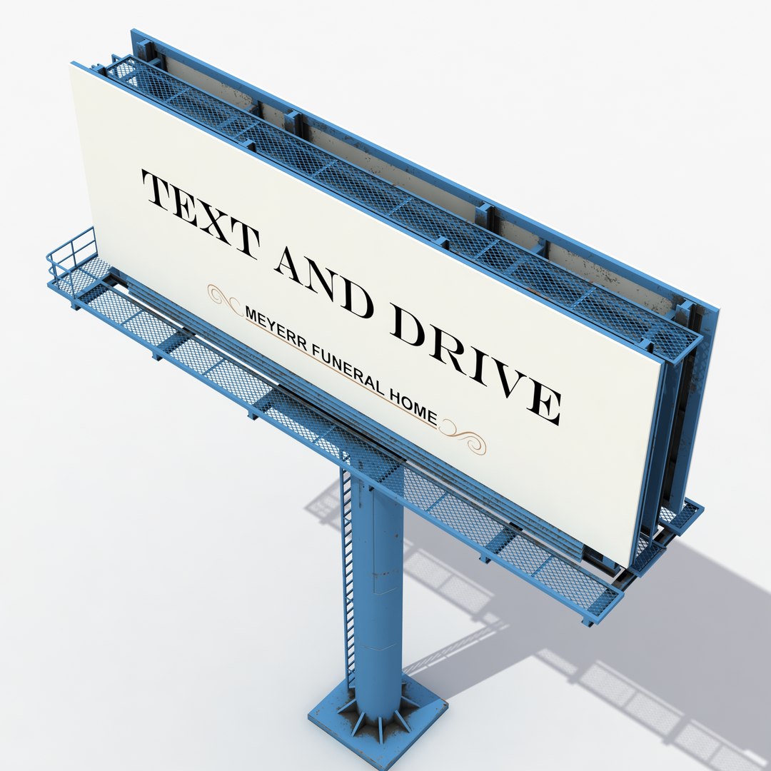 3D Large Billboard - TurboSquid 1216405