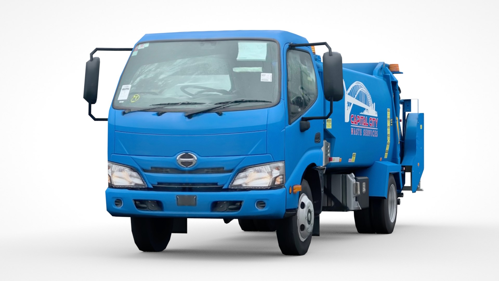 Hino 616 STD 3375 Garbage Truck 3D Model - TurboSquid 2004574