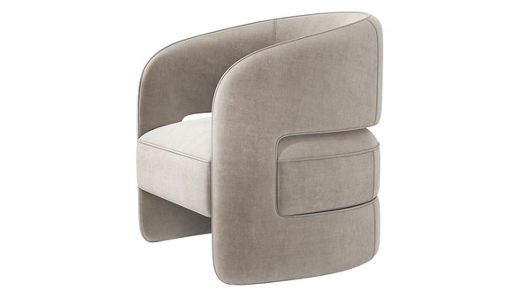 Ambra Armchair Rugiano Italia 3D model - TurboSquid 1793110