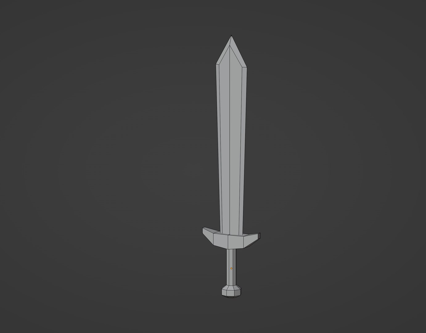 Sword Low Poly Model - TurboSquid 2058089