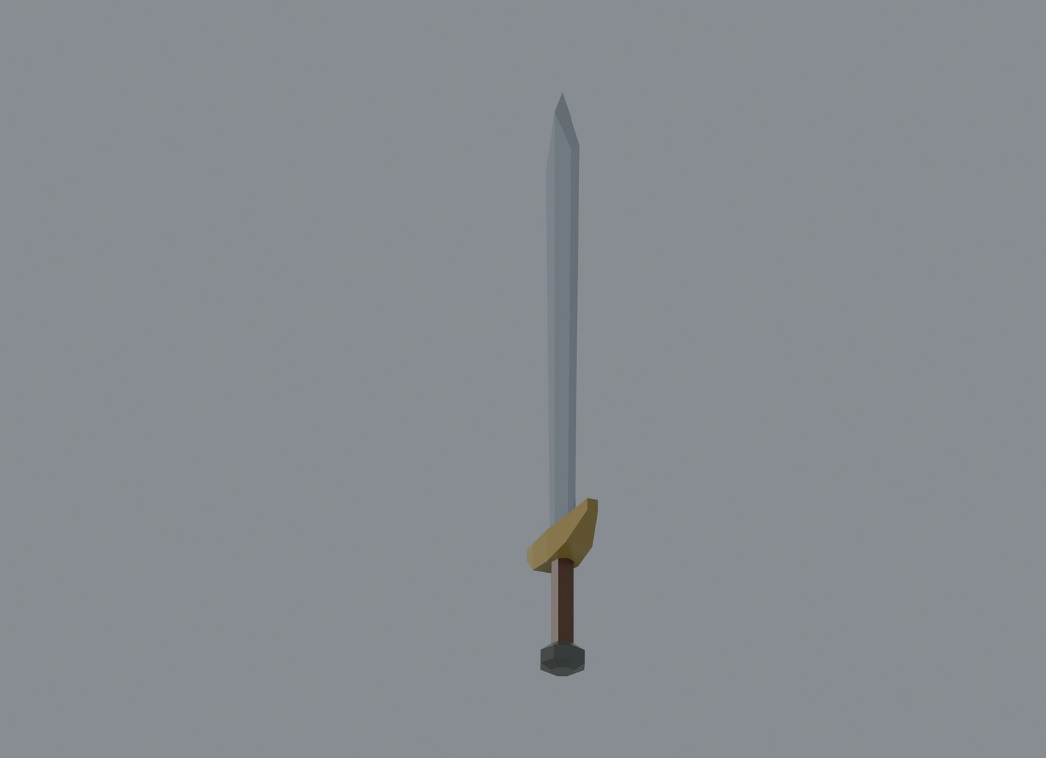 Sword Low Poly Model - TurboSquid 2058089