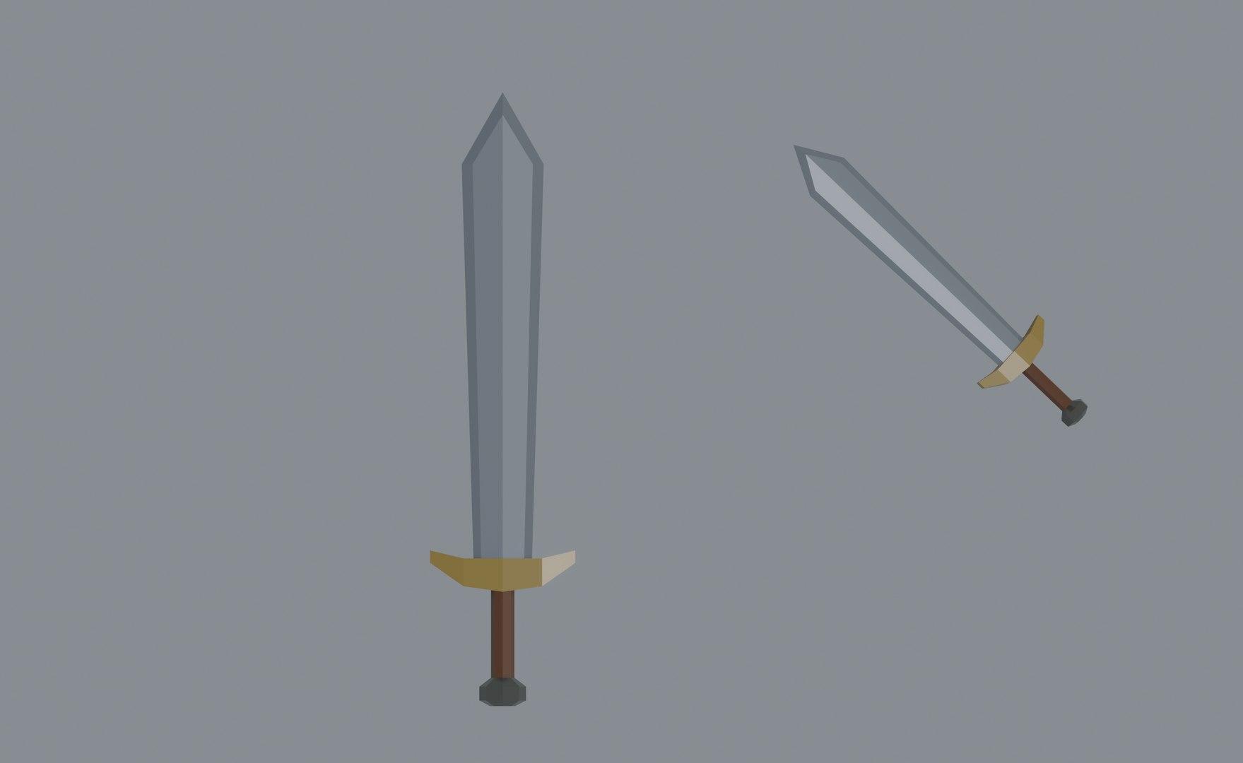 Sword Low Poly Model - TurboSquid 2058089