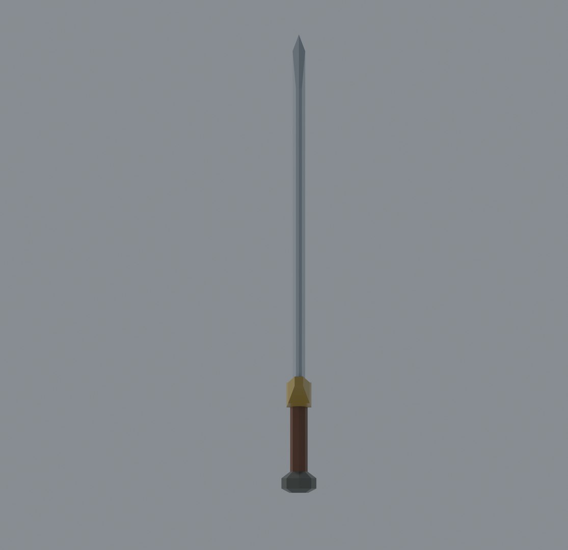 Sword Low Poly Model - TurboSquid 2058089