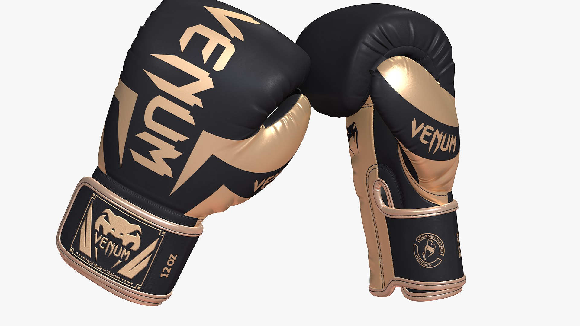 Venum Elite Boxing Punch Gloves Sparring 8K 3D Model - TurboSquid 2039724
