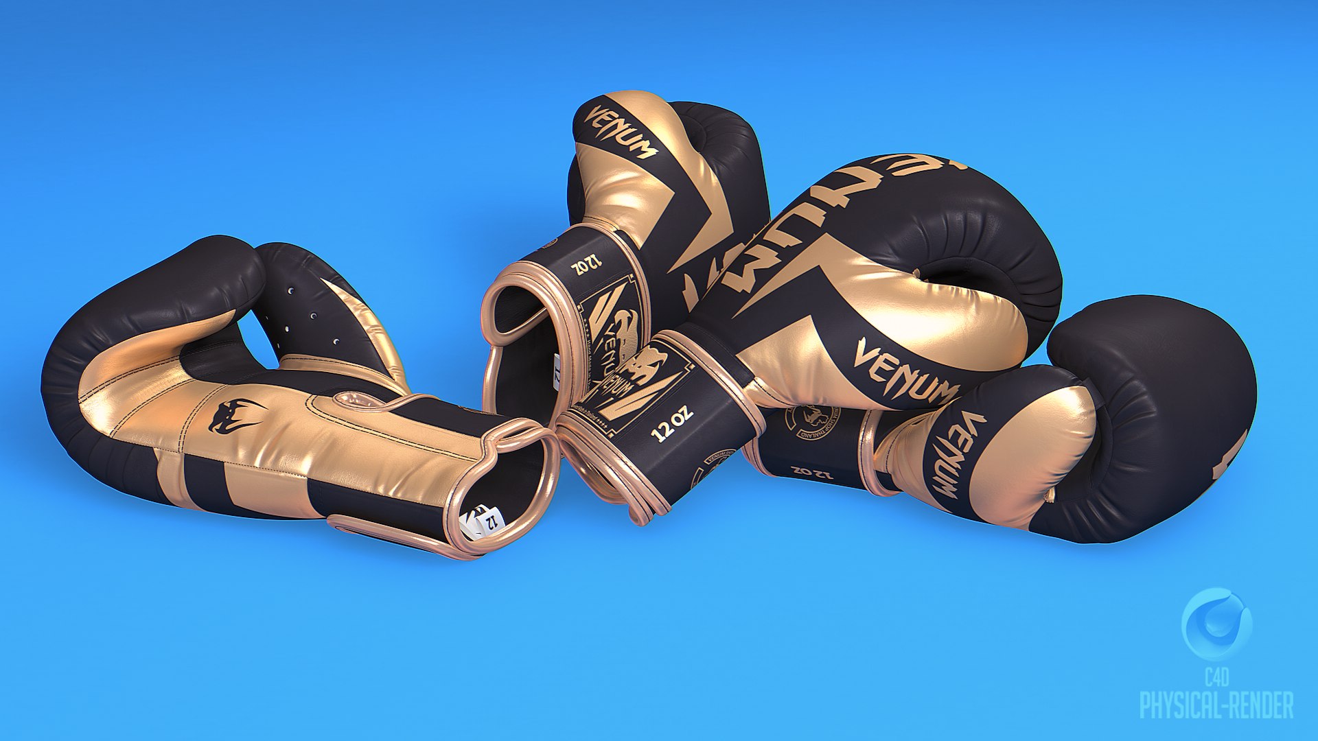 Venum Elite Boxing Punch Gloves Sparring 8K 3D Model - TurboSquid 2039724