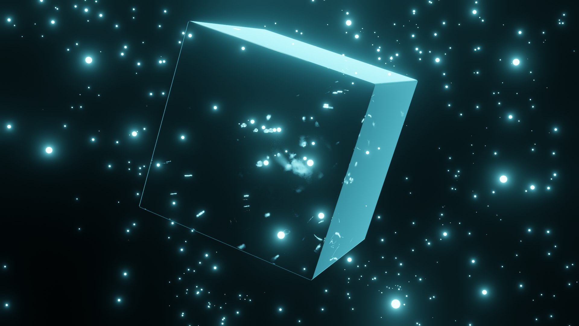 3D Shiny Cube Abstract - TurboSquid 1787071