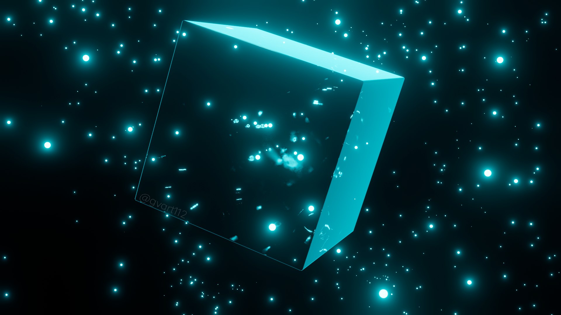 3D Shiny Cube Abstract - TurboSquid 1787071