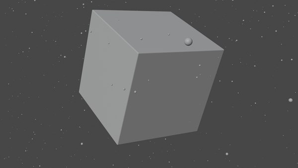 3D Shiny cube abstract - TurboSquid 1787071