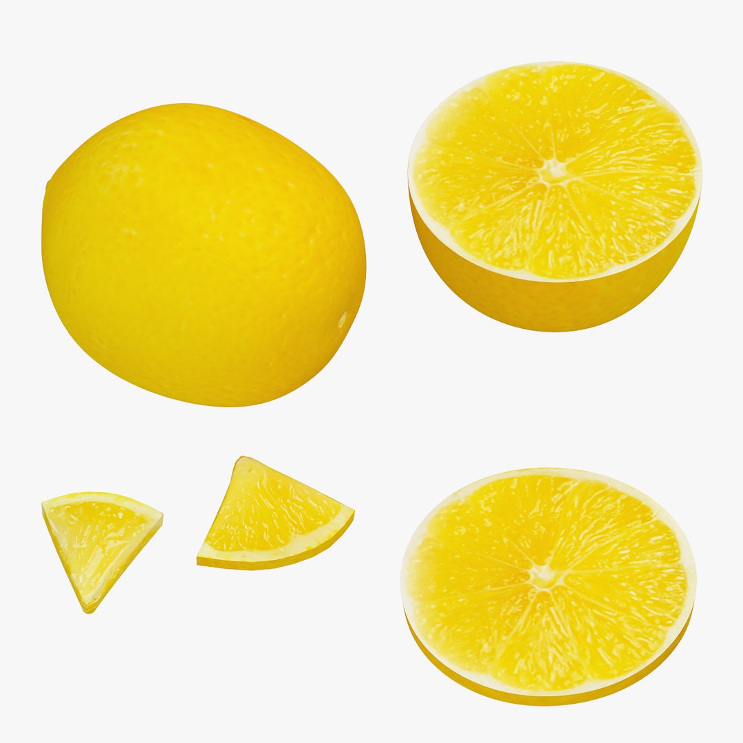 Lemon 3D Model - TurboSquid 1429073