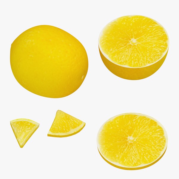 Lemon 3D model - TurboSquid 1429073