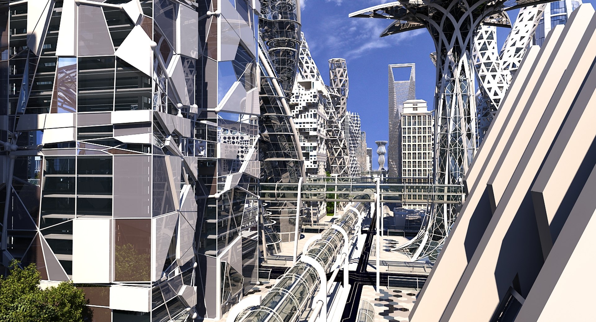 Future Futuristic Architectural 3D Model - TurboSquid 1375694