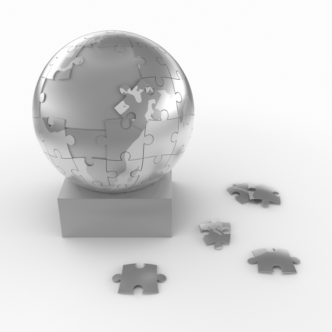 Steel Puzzle Sphere Max