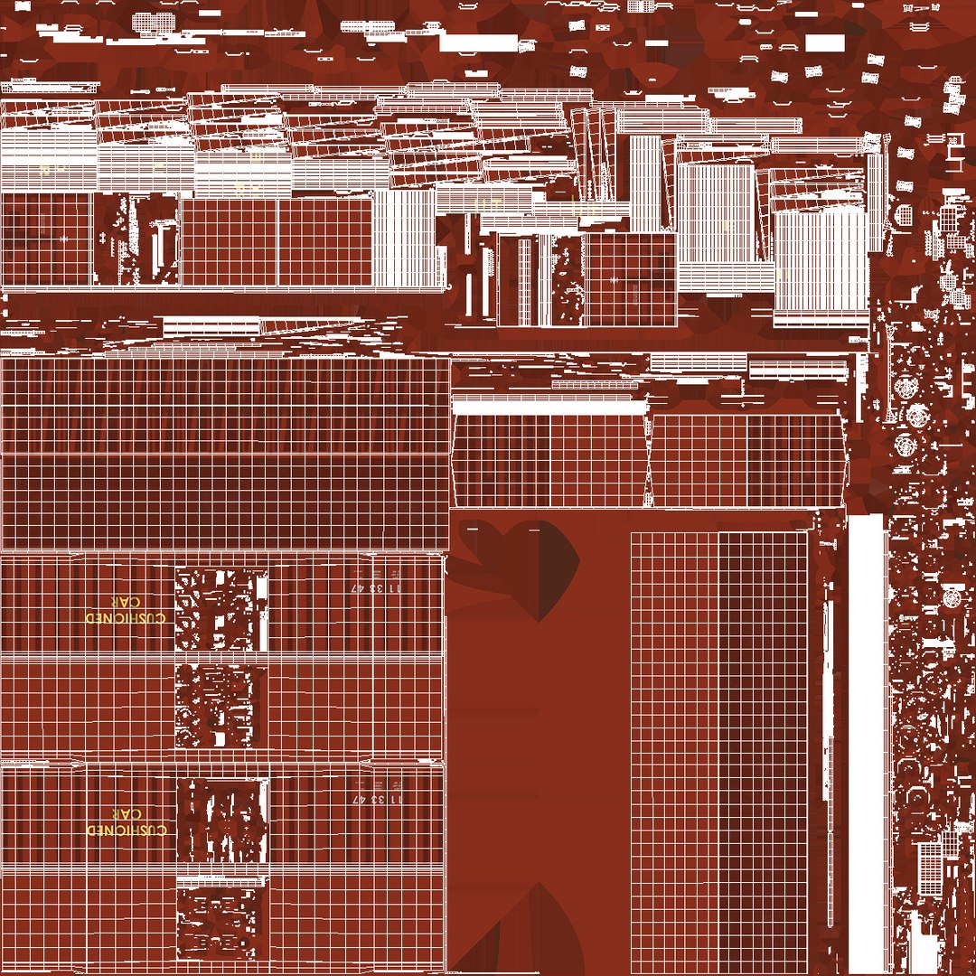 Classic Steel Boxcar Cushioned Frame 3D - TurboSquid 2414800