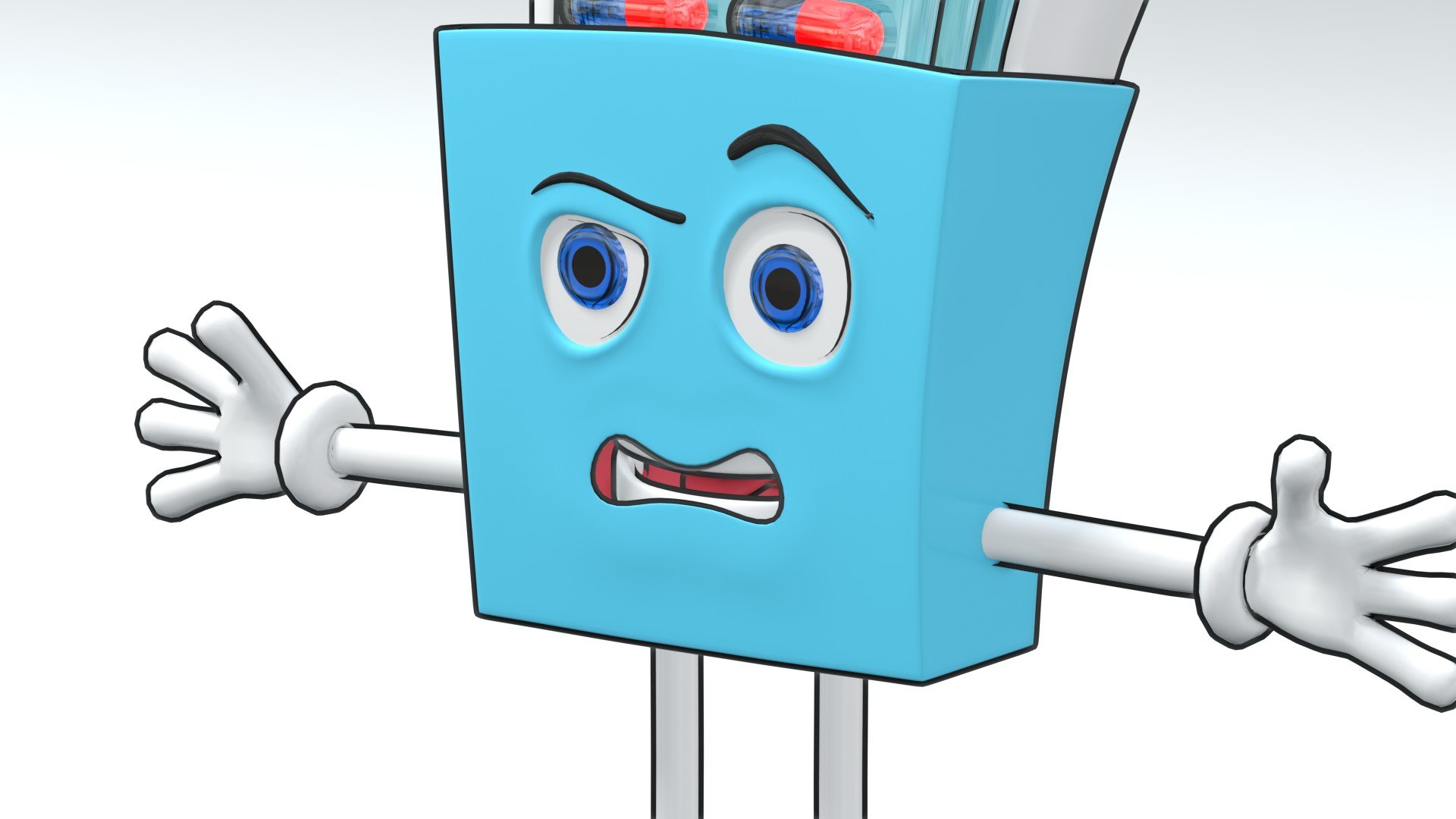 Pills Pack Character 3D - TurboSquid 2176887