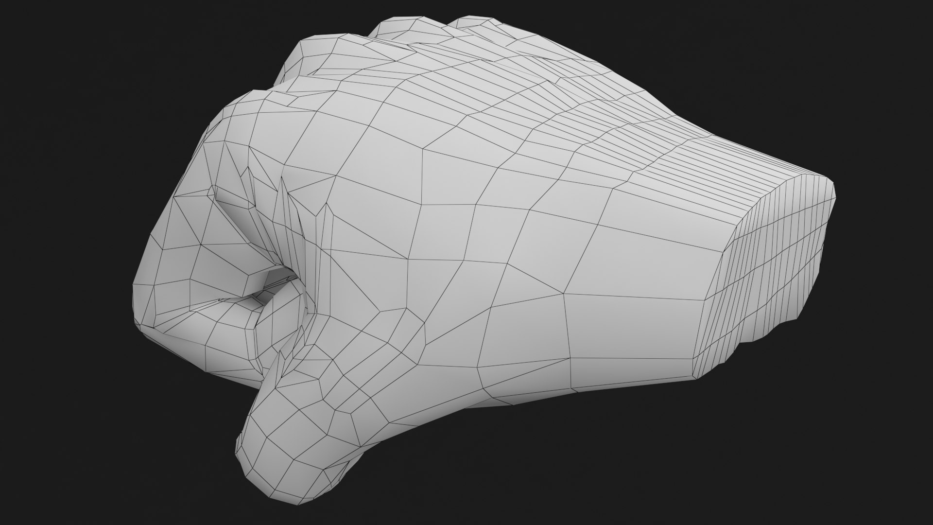 Fist 1 Model - TurboSquid 1870284