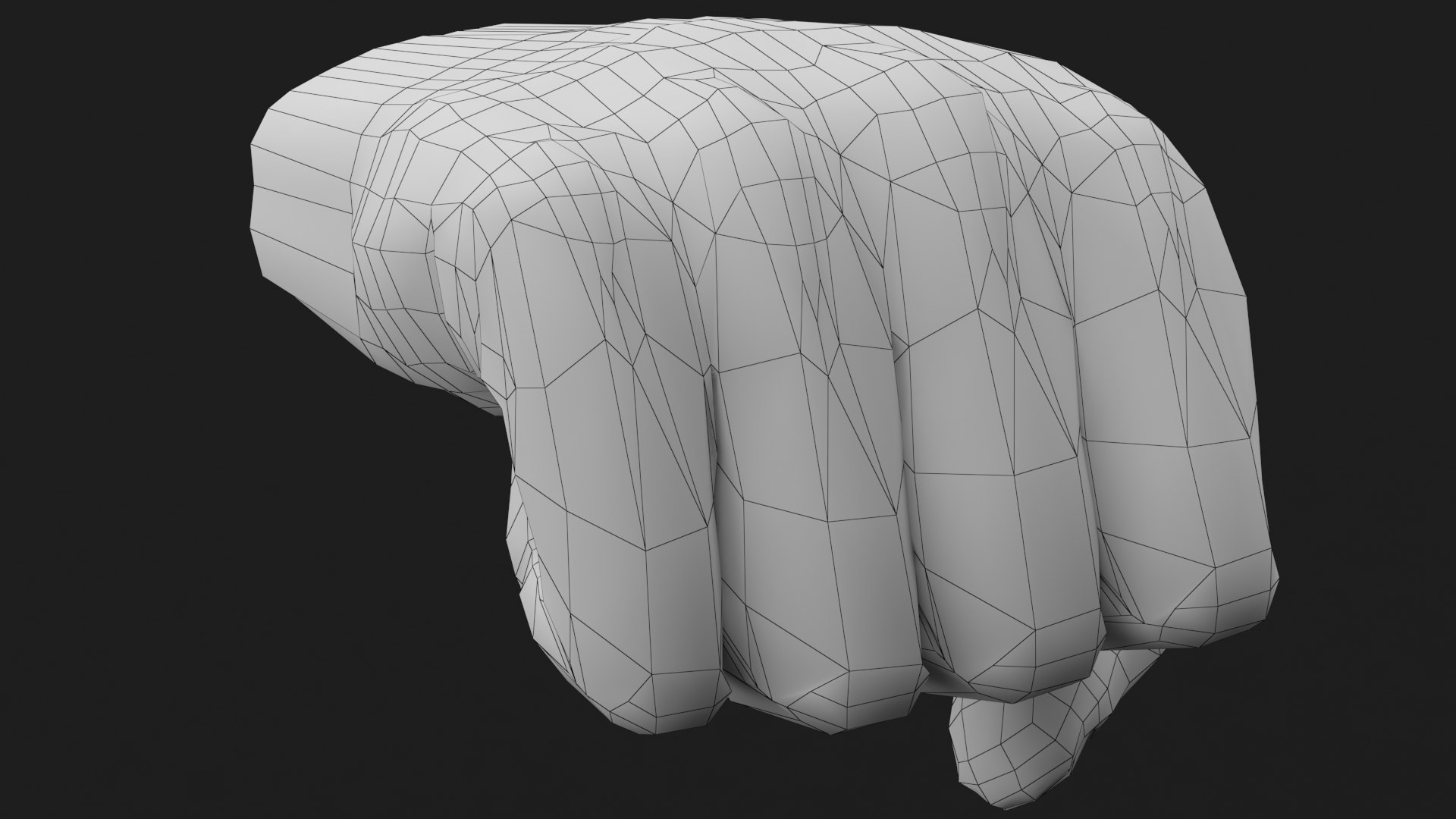 Fist 1 Model - TurboSquid 1870284